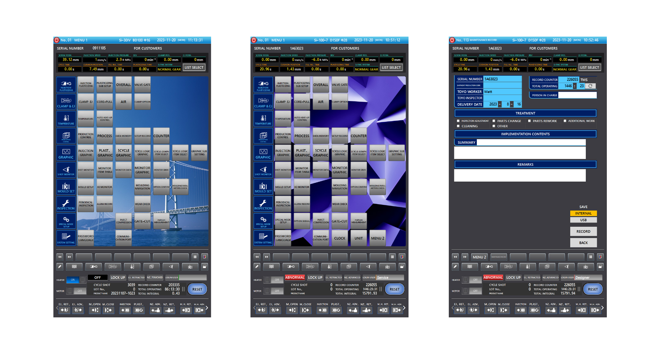 Electric Servomotor Driven Plastic Injection Molding Machine, the Si-7 ...